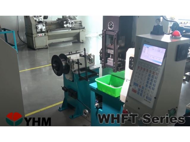 Reciprocating Take-up Stand WHFT-6｜Youtube｜YHM Springtech Machinery Co.
