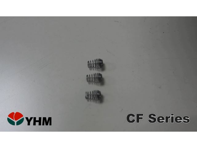 Compression spring machine CF-310｜Youtube｜YHM Springtech Machinery Co.