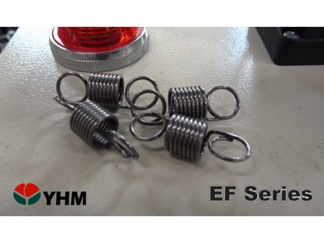 German Hook Extension Spring EF-620｜Youtube｜YHM Springtech Machinery Co.