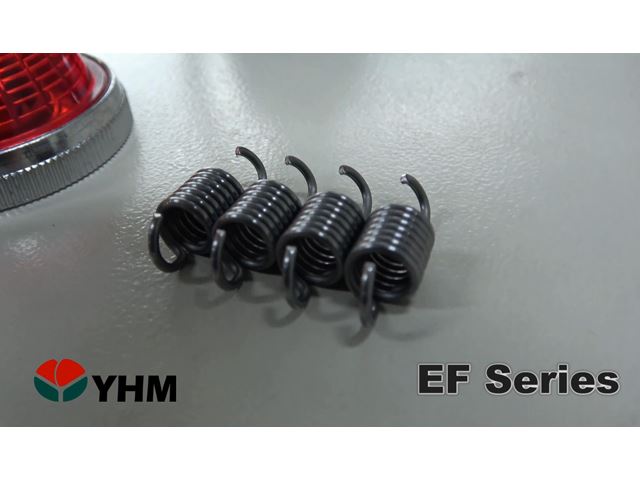 German Hook Extension Spring EF-620｜Youtube｜YHM Springtech Machinery Co.