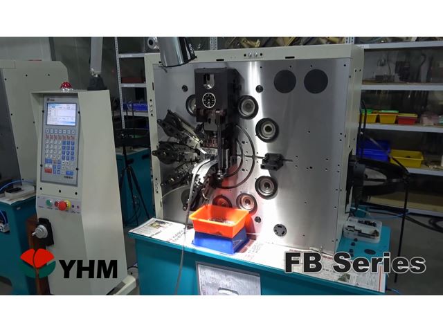 Example of Rear Feeding FB-220｜Youtube｜YHM Springtech Machinery Co.